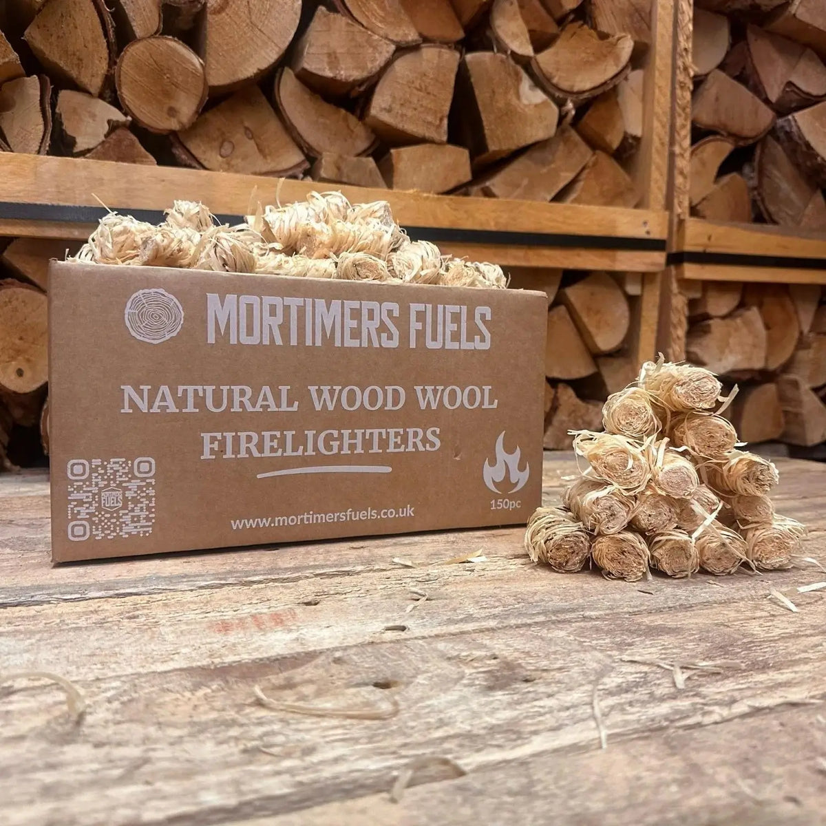 Wood Wool Firelighters – Mortimers Fuels